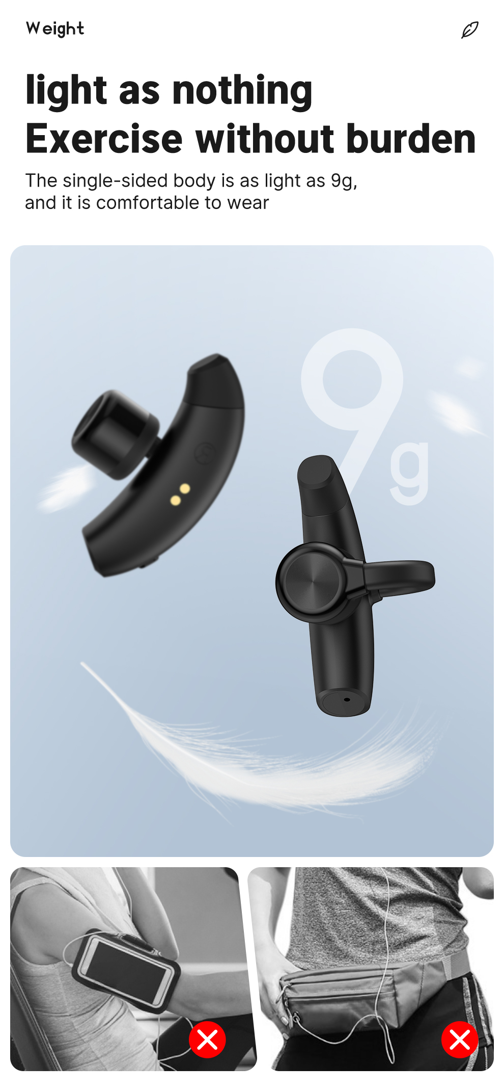 S9 TWS Bone Conduction Bluetooth Headset - Buy bone conduction ...